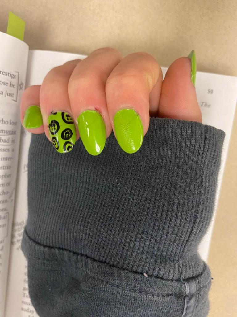 Neon Green Nails – Lime Green Nails With Smiley Face Design – Vibrant Guide