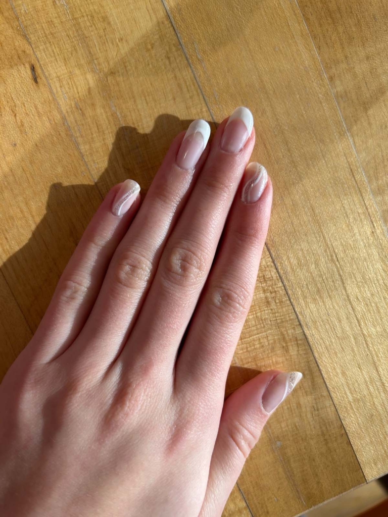 White French Tip Nails With Design – Vibrant Guide